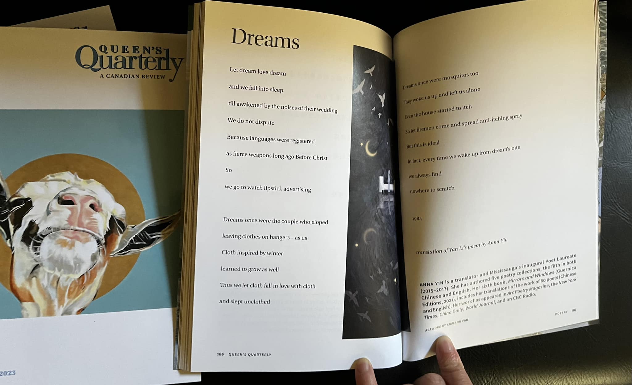 Anna Yin’s Poems about art and translation of Yan Li’s poem – Sureway ...